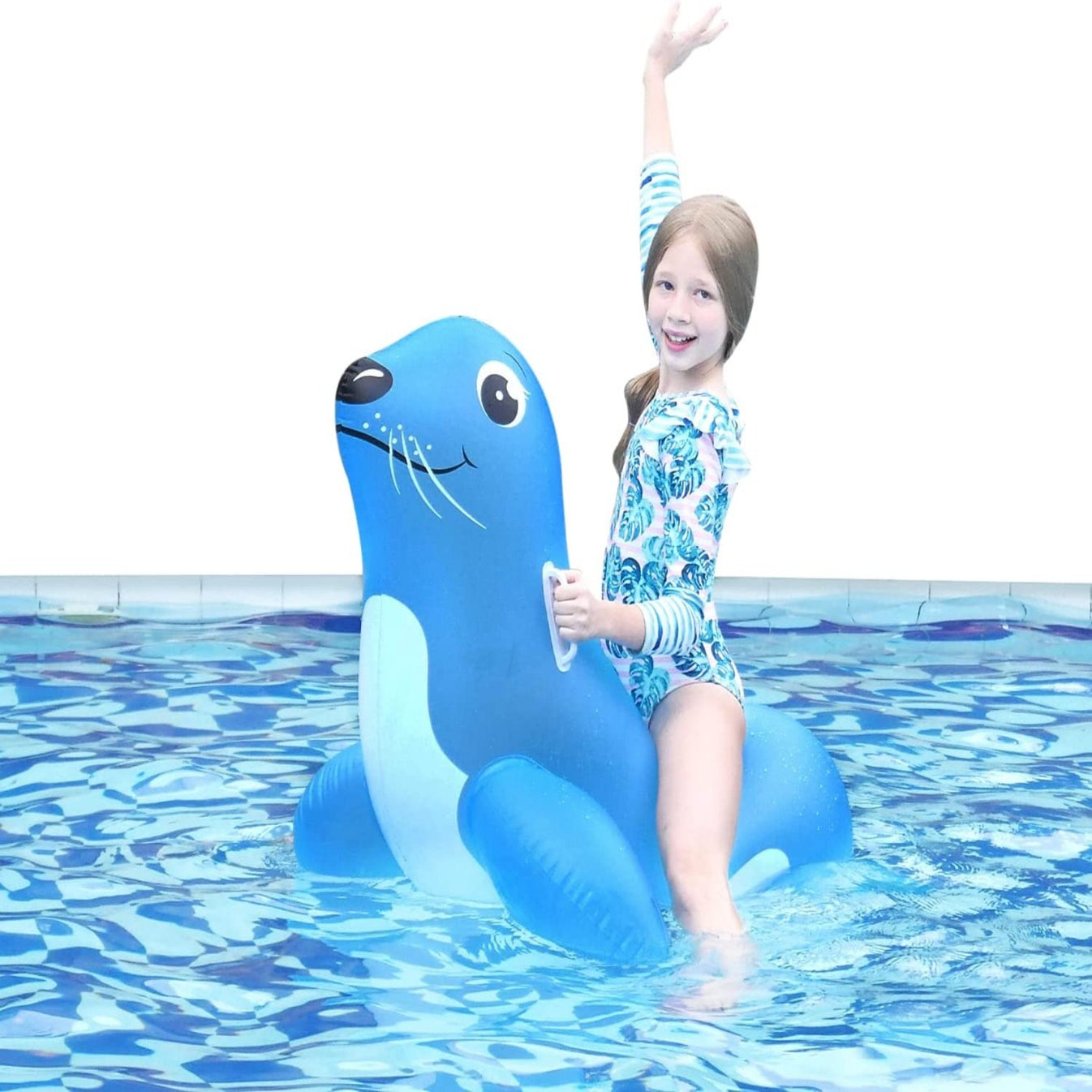 Inflatable Sea Lion Pool Float – Atlasonix