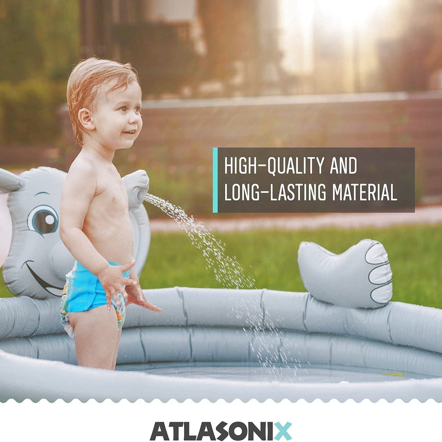 Inflatable Elephant Kiddie Pool – Atlasonix